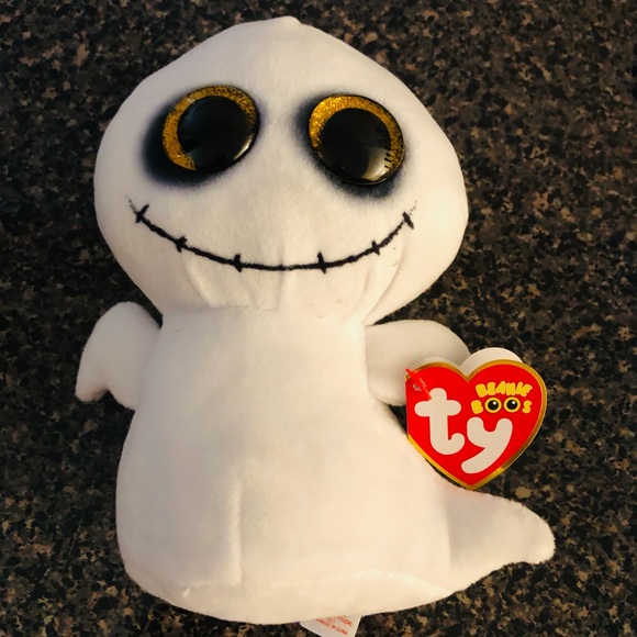 Ty | Other | Ty Beanie Babies Spooky The Ghost | Poshmark